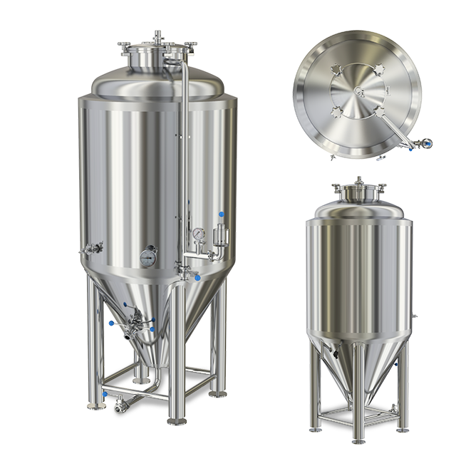 100L Fermentation Tank - Buy Fermentation tank, Conical fermenter ...