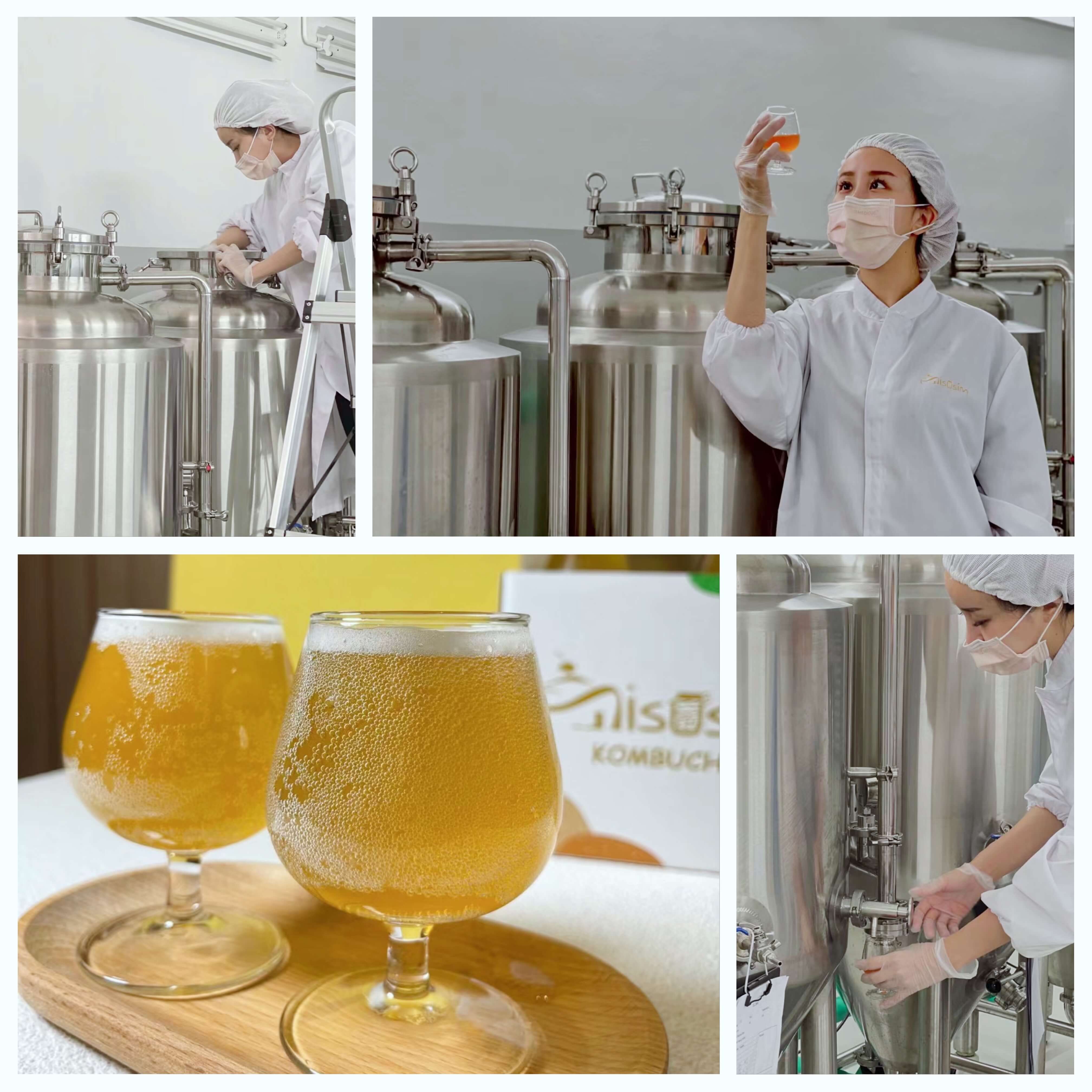 Kombucha Open Top Fermentation Tank - Buy Fermentation tank, Conical ...