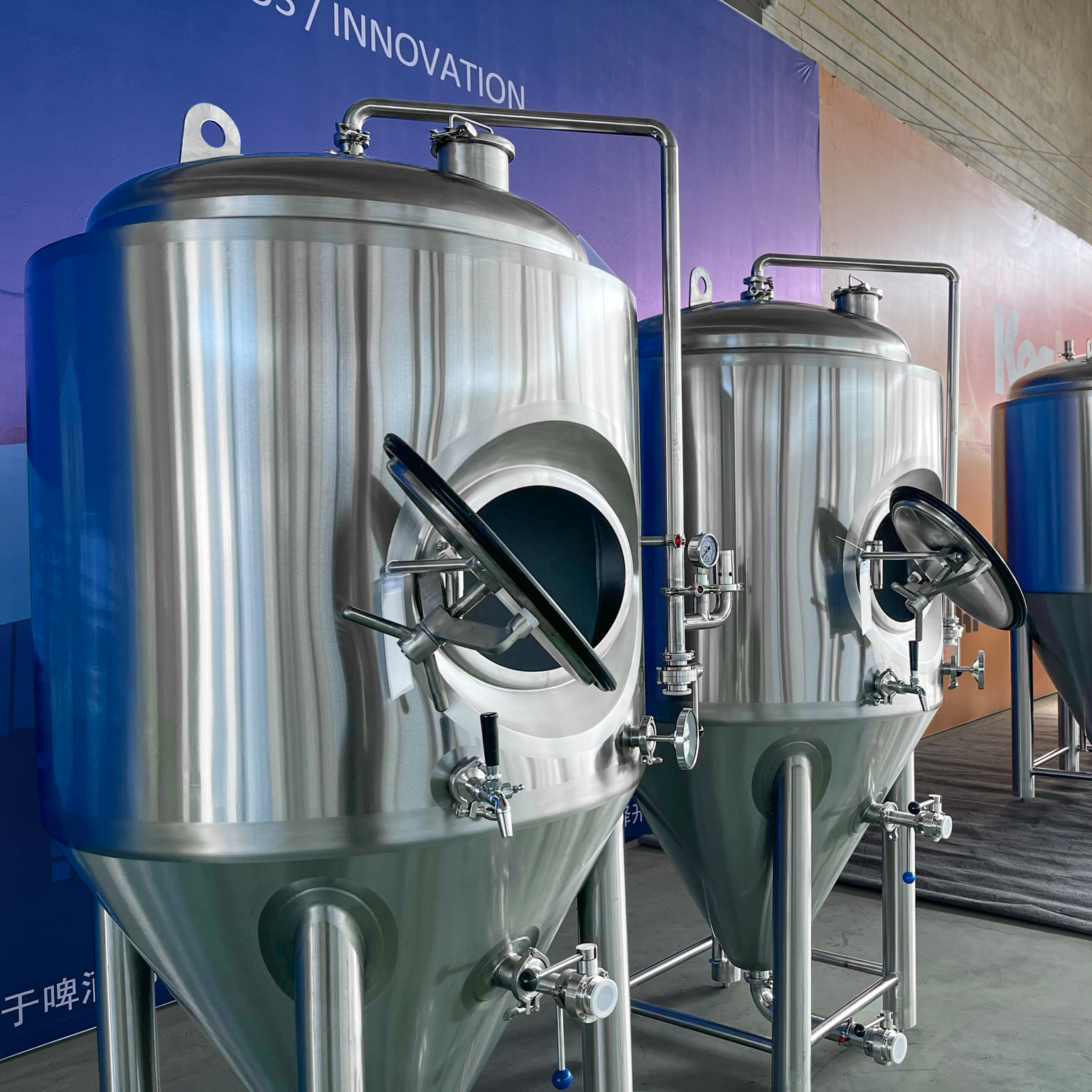 400L Stainless Steel Fermentation Tank - Buy Fermentation vessel ...